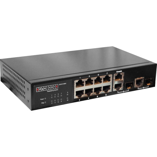 Коммутатор Edge-corE ES3510MA (100 Base-TX (100 мбит/с), 2 SFP порта ...